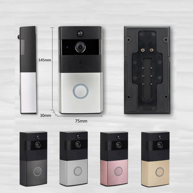 Wi-fi Video Door Phone Door Bell Wifi Doorbell Camera For Apartments Ip ...
