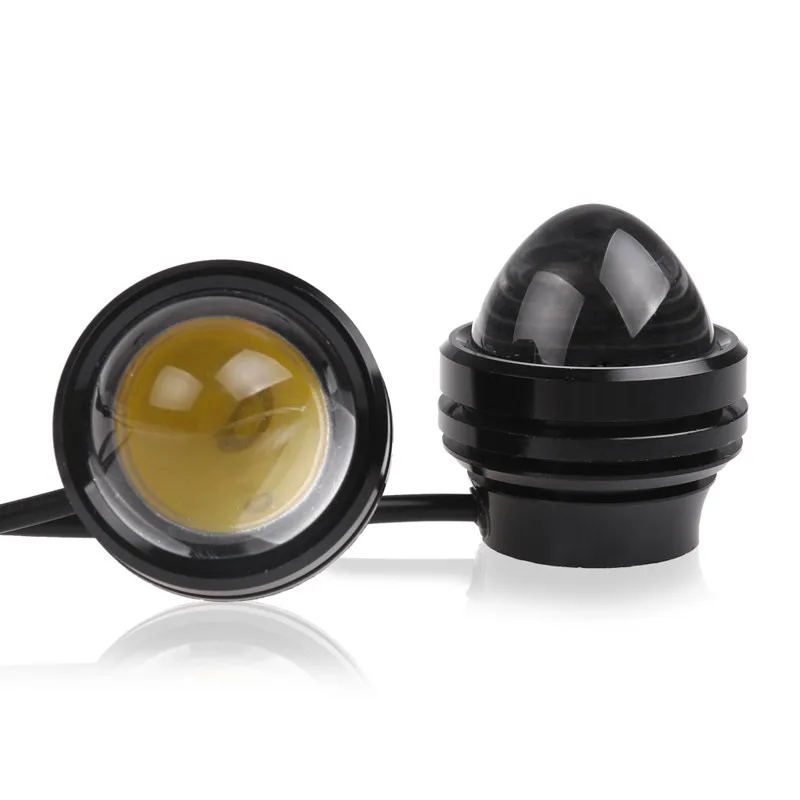 Car Led Eagle Eye Headlight Fog Lights Spotlights 6000k Ip67 Waterproof ...