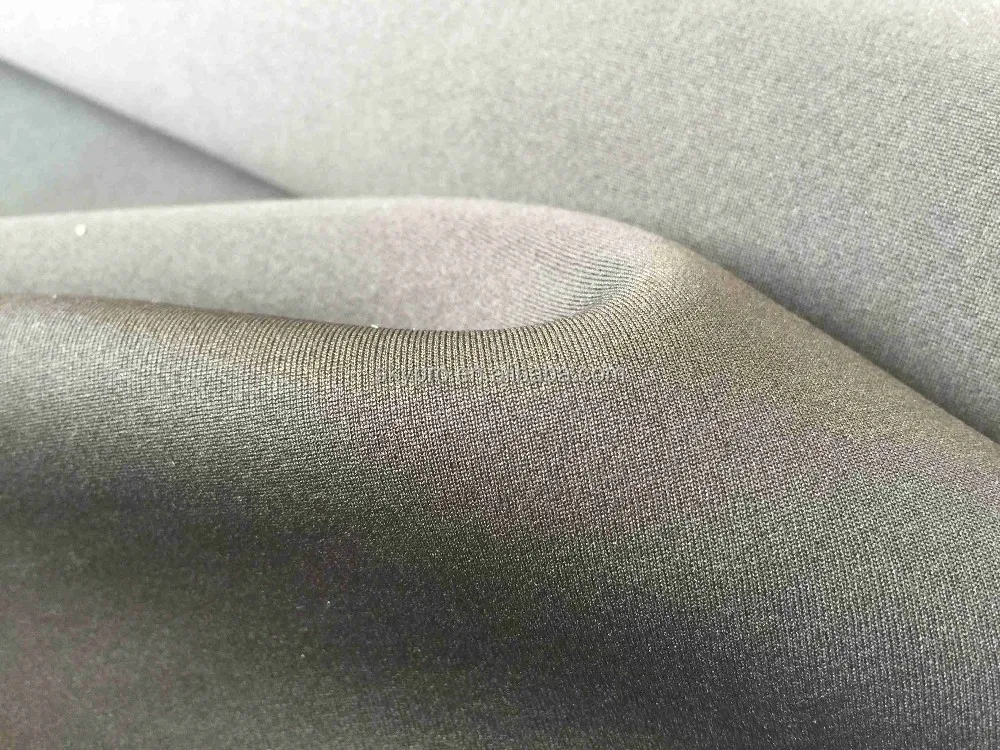 2mm 100% Sbr Neoprene Fabric Laminate With Nylon Jersey Polyester Shiny ...