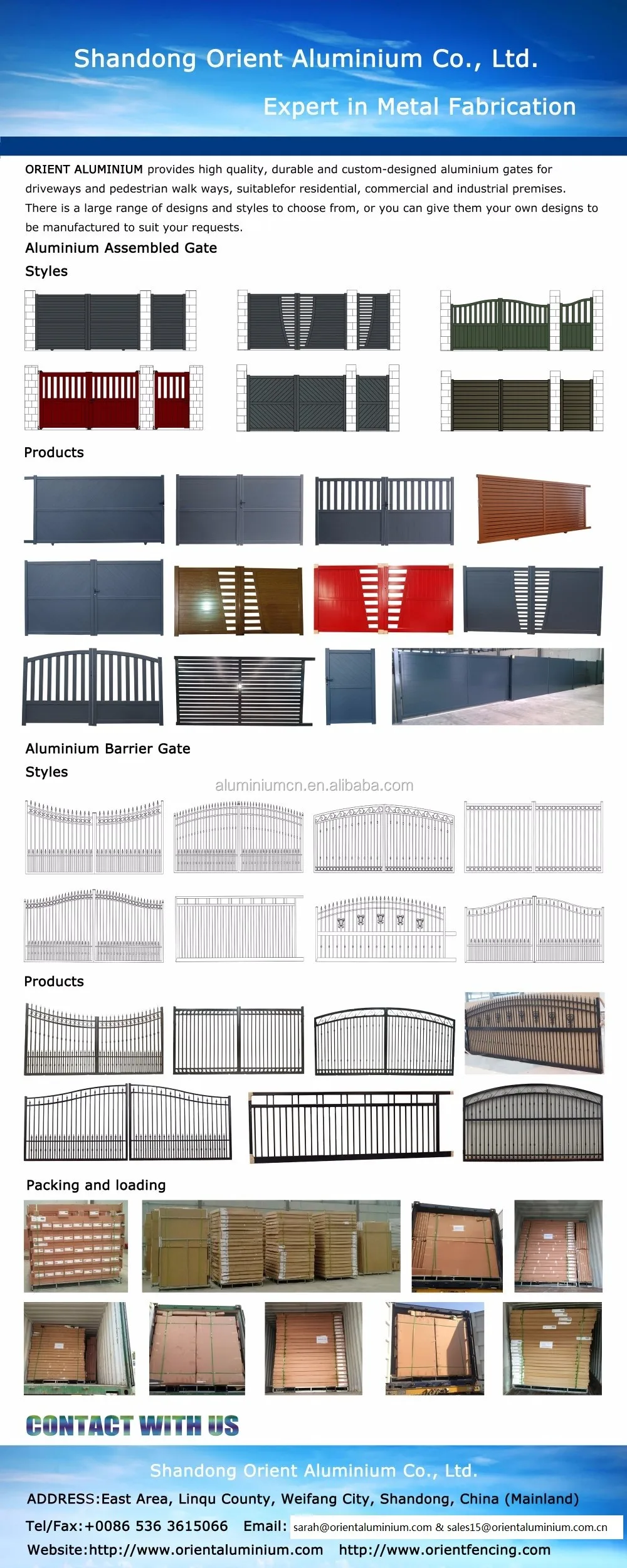Aluminium Gate Designs - Durable & ECO Friendly Solutions