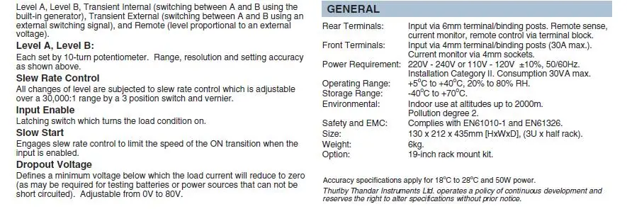 Aim-tti Ld300 Electronic Dc Load 80v 80a Max - Buy Ld300,Aim-tti Ld300 ...