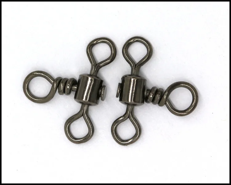 Cross-line Rolling Swivel For Sea Fishing Connector Three Way Swivels ...