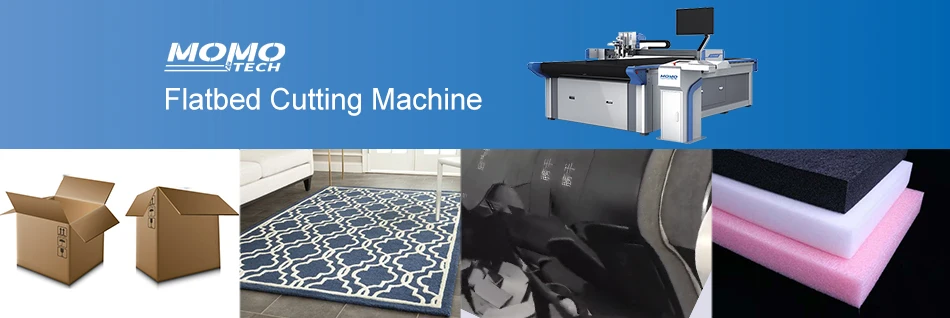 Momo Big Scale Flatbed Auto Feeding Garment Fabric Cutting Machine ...