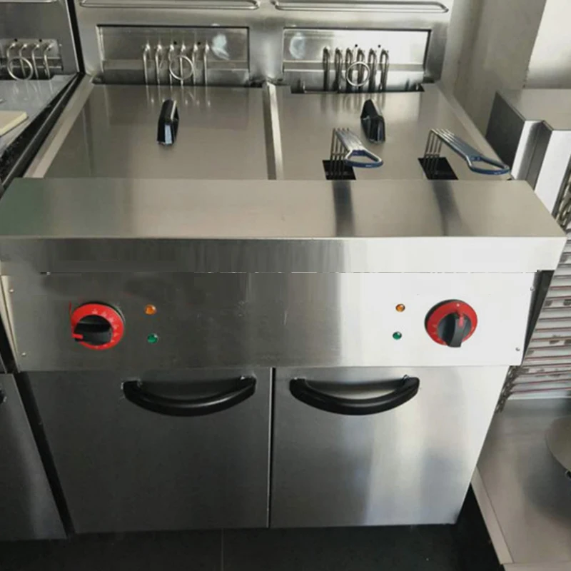 Mcdonald's Deep Fryer 2 Tank 4 Basket Machine - 28L Capacity, Electric ...