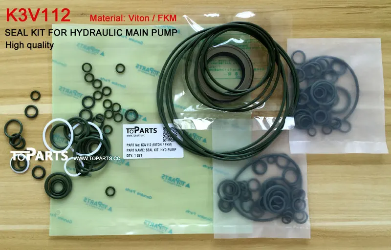 K3V112DT K3V112液压泵密封套件挖掘机K3V112主泵维修密封套件液压泵维修密封套件| Alibaba.com