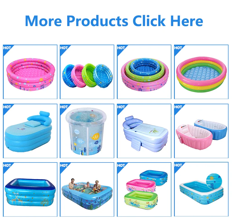 Plastic Inflatable Pool Swimming Pool Inflatable Water Slide With Pool ...
