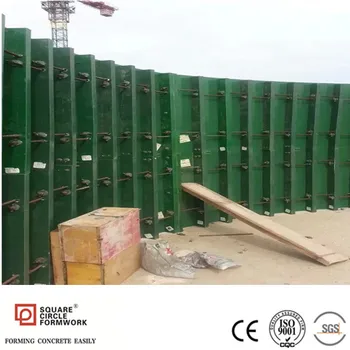Curved Wall Formwork With Nice Concrete Finish - Buy Construction ...