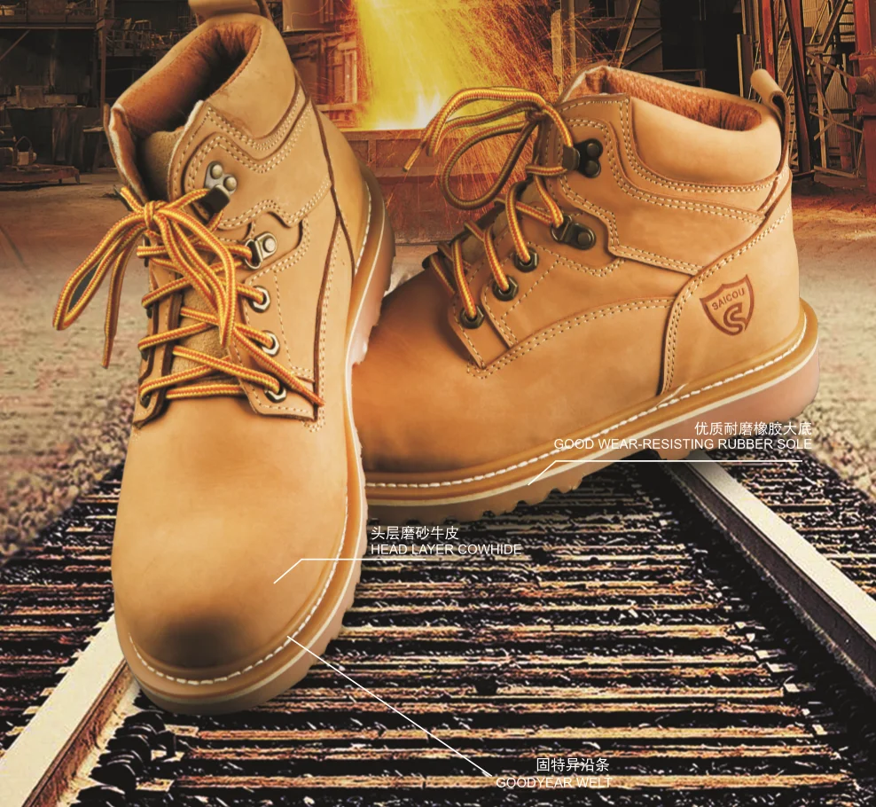 High Quality Men Safety Boots Cold Storage Mining Steel Toe Safety Work ...