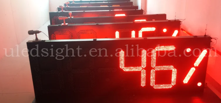 16" Led Digital Countdown Timer Led Date Temp Screen - Buy Digital ...