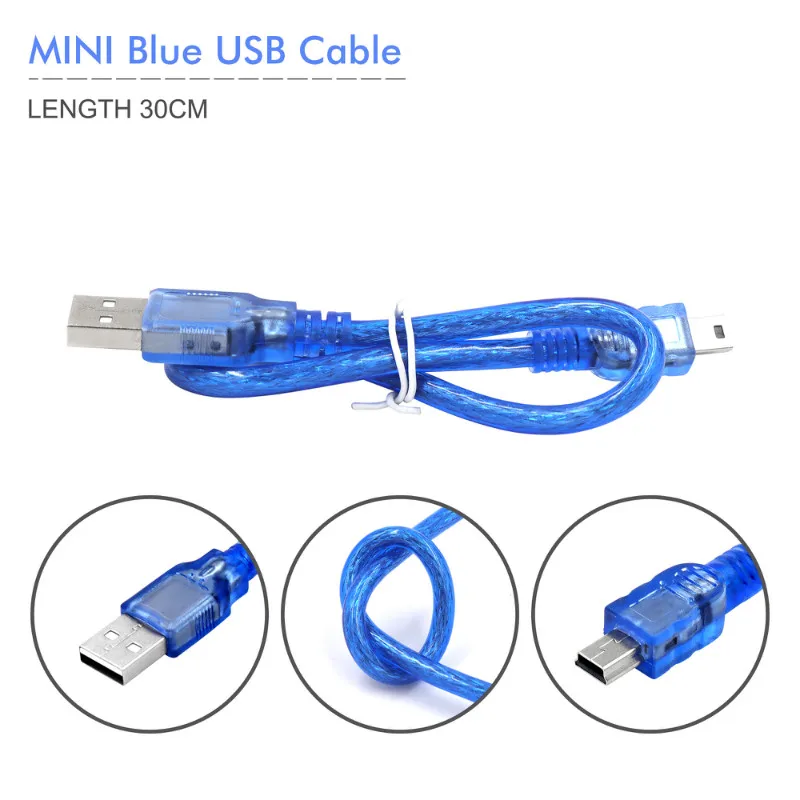 LAFVIN Nano 3.0 ATmega328P Carte Contrôleur CH340 Pilote USB avec Câble ...