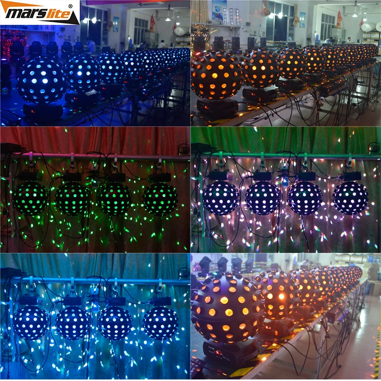 Fascinating Led Magic Ball 12 Watt Hex-colour Rgbwa+uv To Projector ...