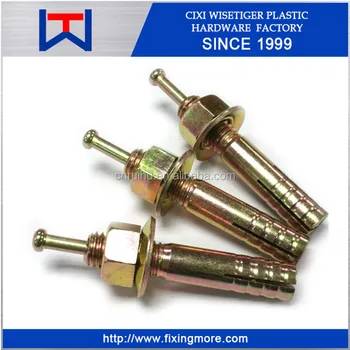 M20 Hit Anchor Bolt,Steel Nail Strike Anchor / Hammer Drive Anchor ...