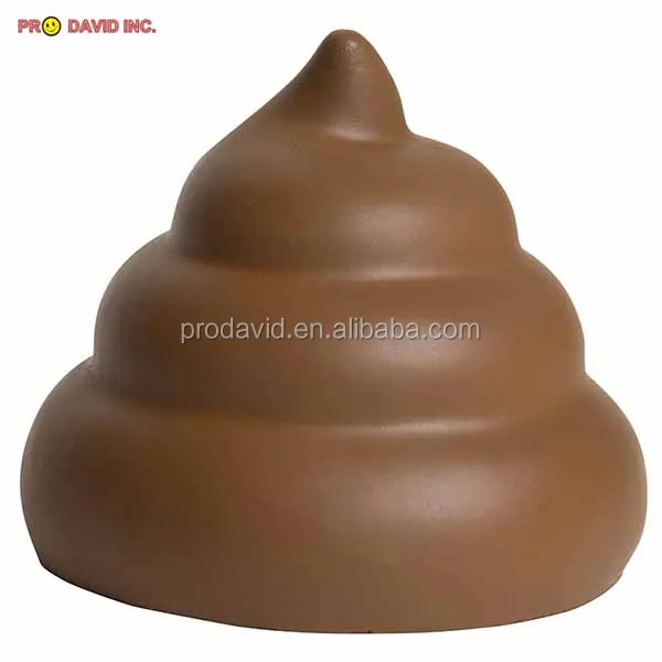 Smiling Poop Stress Balls - Promotional Gifts & Stress Relievers