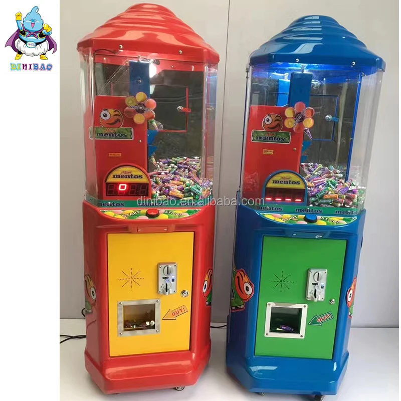 Wholesales Coin Operated Candy Vending Sugar Lollipop Game Machine ...