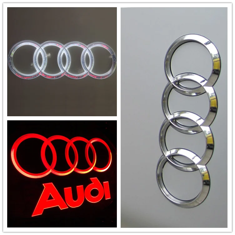 Standard Led Illuminated Car Sign Pylon - Buy Custom 3d Car Logo Signs ...