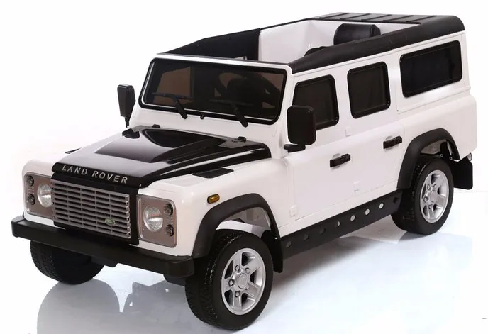 Land Rover Defender Big Children Toy Parental Remote Control License ...