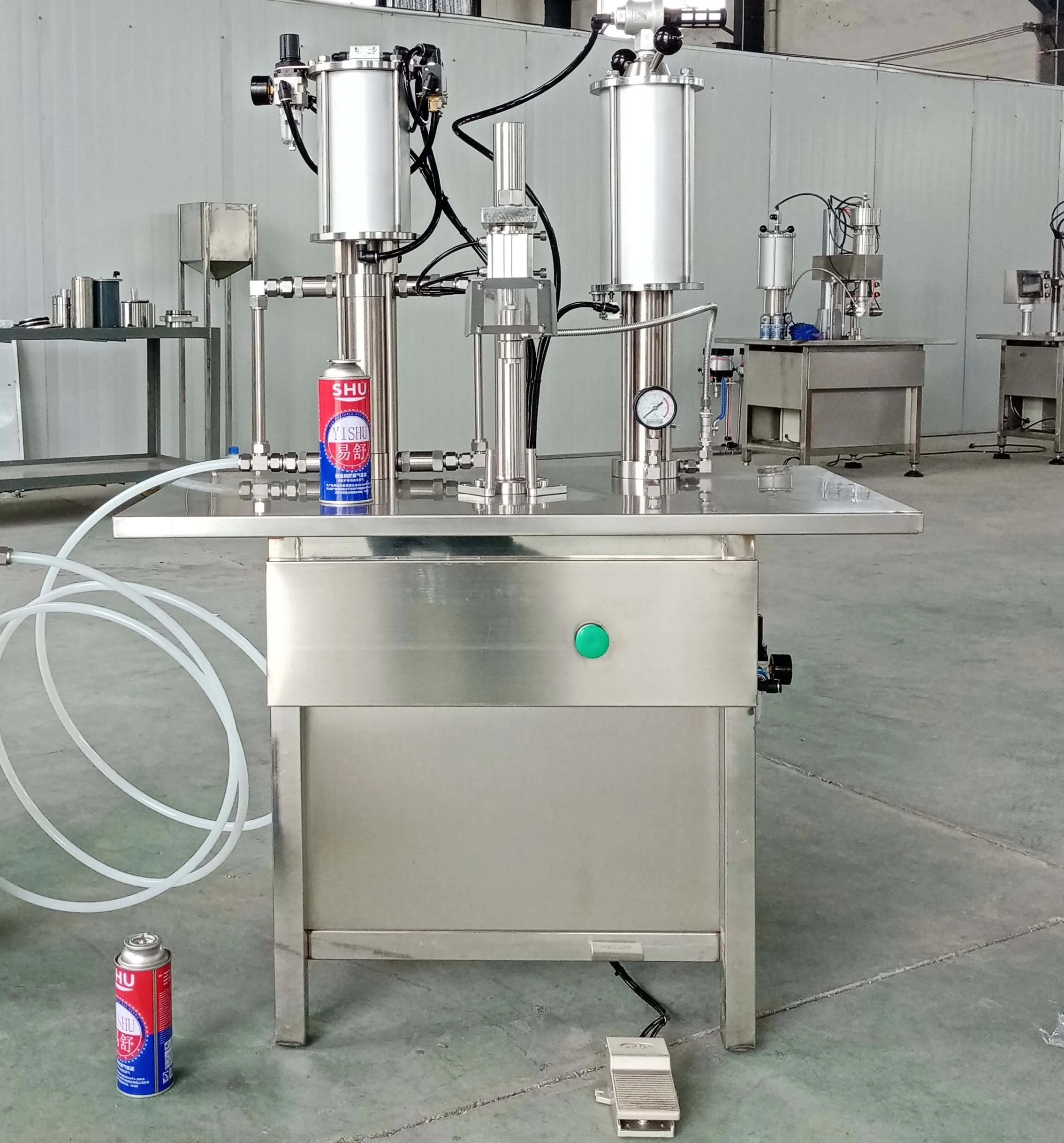 LPG Gas Filling Machine for Aerosol Can Filling - Factory Price