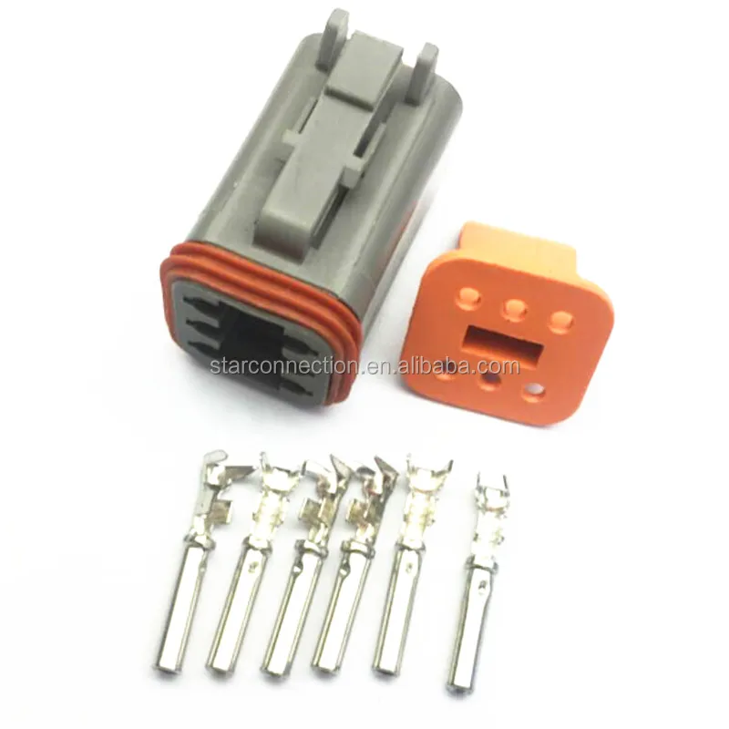 Kit de conectores de 6 pines para coche, Kit de conectores de color ...