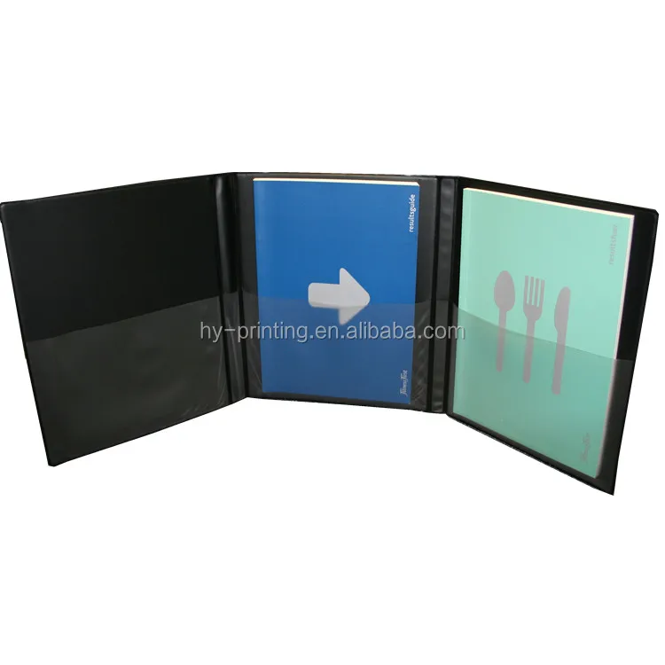 3 Panel Tri-Fold Presentation Folder - Custom & Recycled