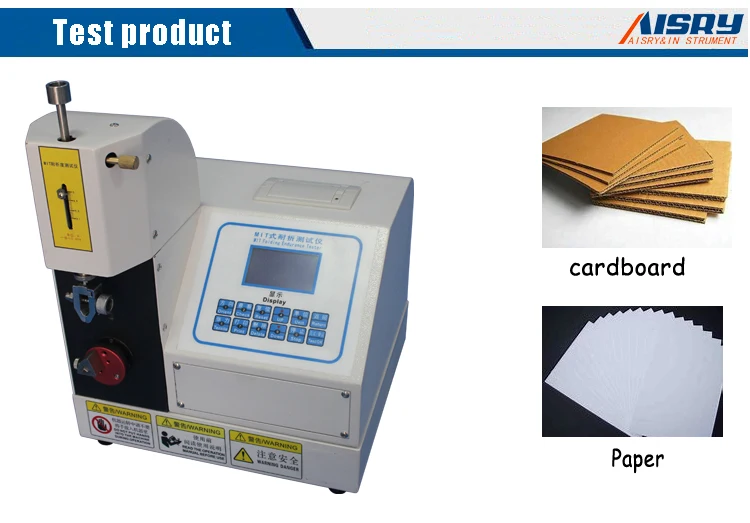 Aisry Mit Paper Folding Endurance Tester With Factory Price - Buy High ...