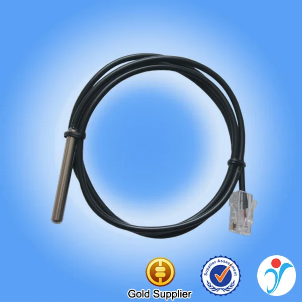 DS18B20 Temperature Sensor with RJ11 Connector - High Accuracy