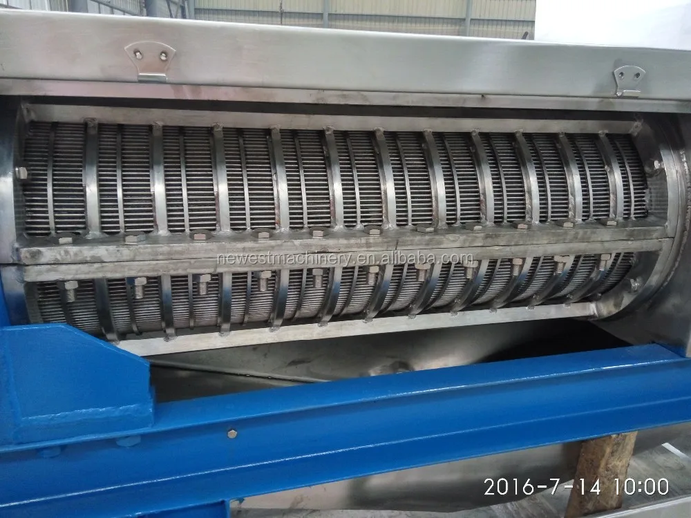 Double Screw Squeezer Industrial Juicer Extractor Machine for Leaves ...