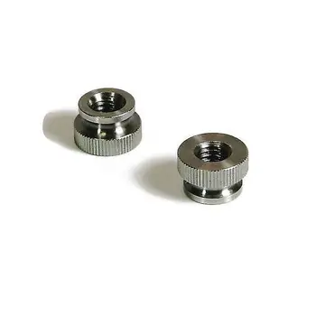 China Fastener 1/4-20 Nylon Knurled Thumb Nut Black - Buy 1/4-20 Nylon ...