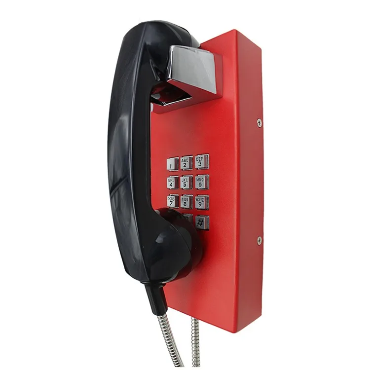Auto-dial Voip Emergency Phone Anti-vandal Inmate Hotline Telephone For ...