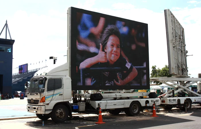 Outdoor LED Display Truck - P4 Move Car Advertising Screen