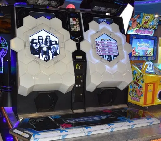 Coin Operated Dance Cube Video Dancing Game Machines