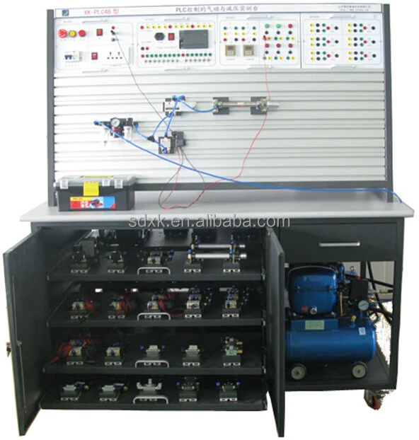 XK-QDYY1A - PLC Control Double Side Pneumatic & Hydraulic Training ...