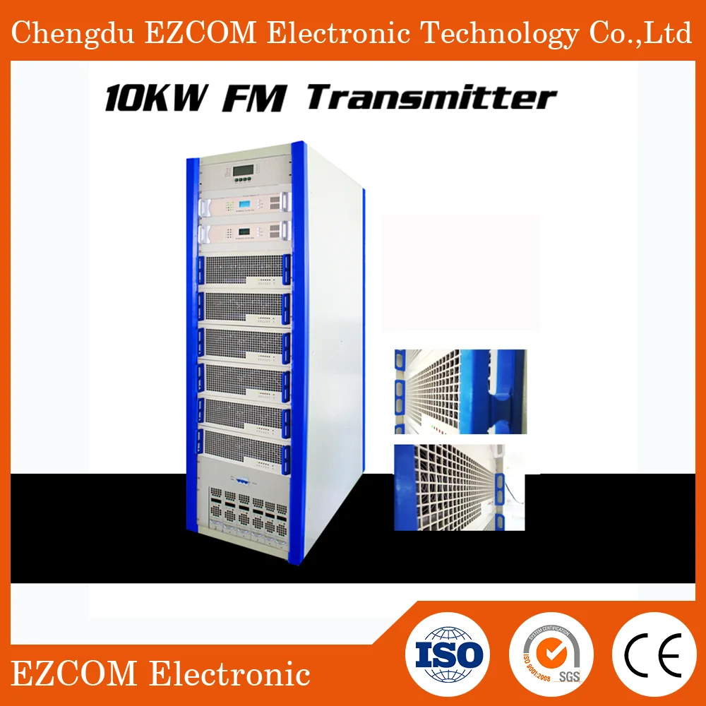 New High Power Full Solid State 10kw Fm Transmitter Hot Sale - Buy 10kw ...