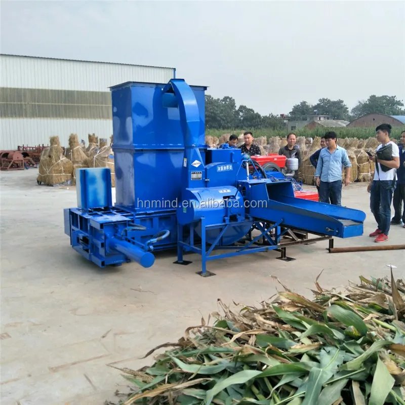 Corn Hay Baler Hydraulic Straw Silage Press Square Compactor Machine ...