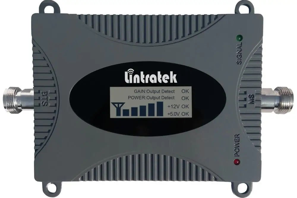 Lte 4g Mobile Signal Booster,2600mhz 65db Gain Signal Repeater With Ce ...