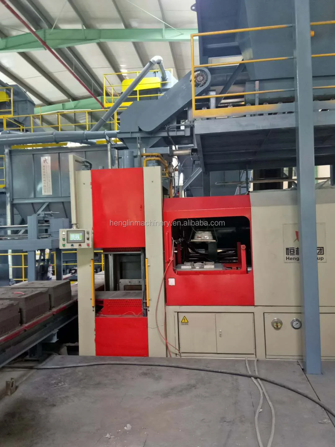 Automatic Flaskless Sand Molding Machine,Continuous Foundry Iron ...