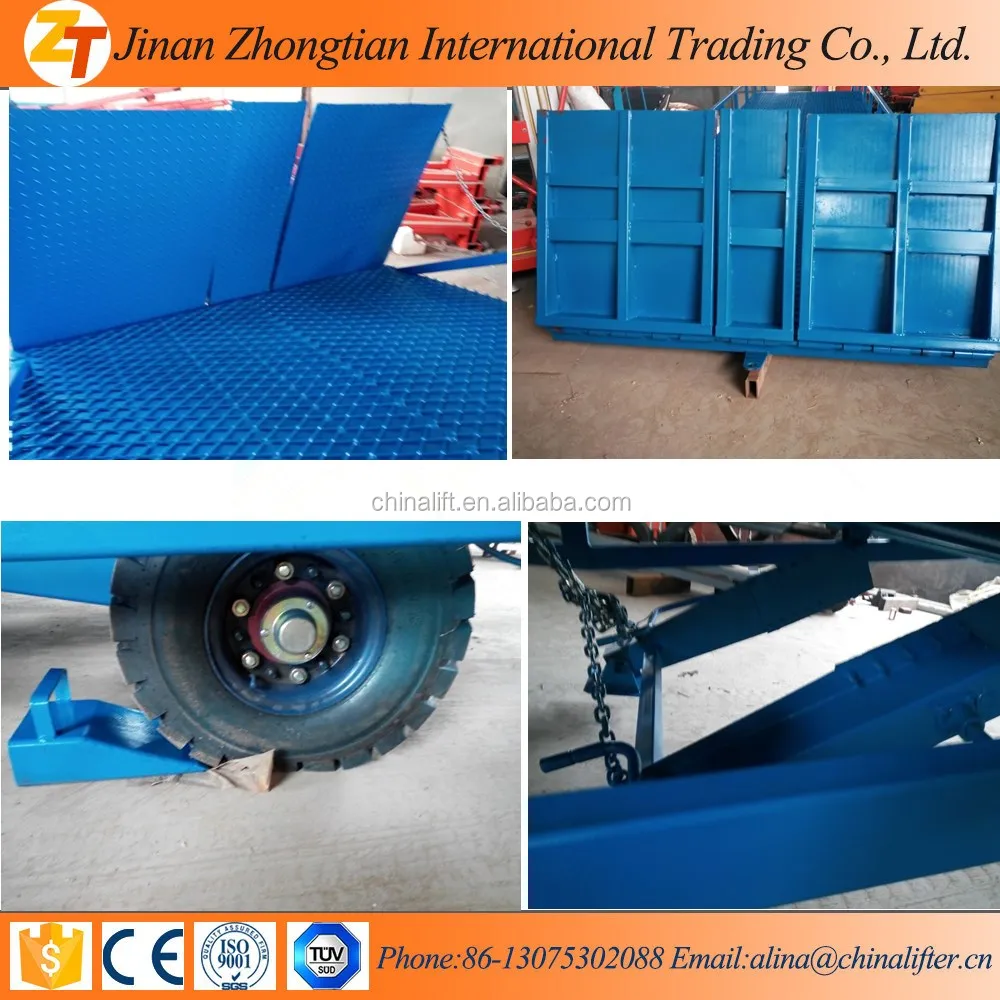 Container Ramp Used With Truck Forklift Hydraulic Electric Loading Ramp ...