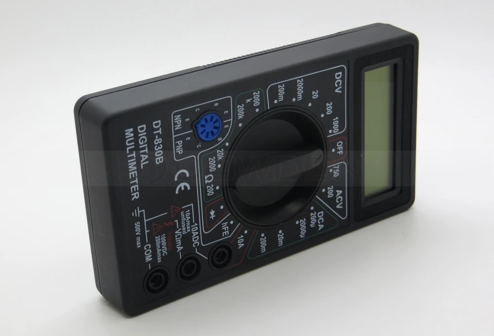 Dt830b Digital Multimeter Kit Electronic Ac Dc Power Tester - Buy ...