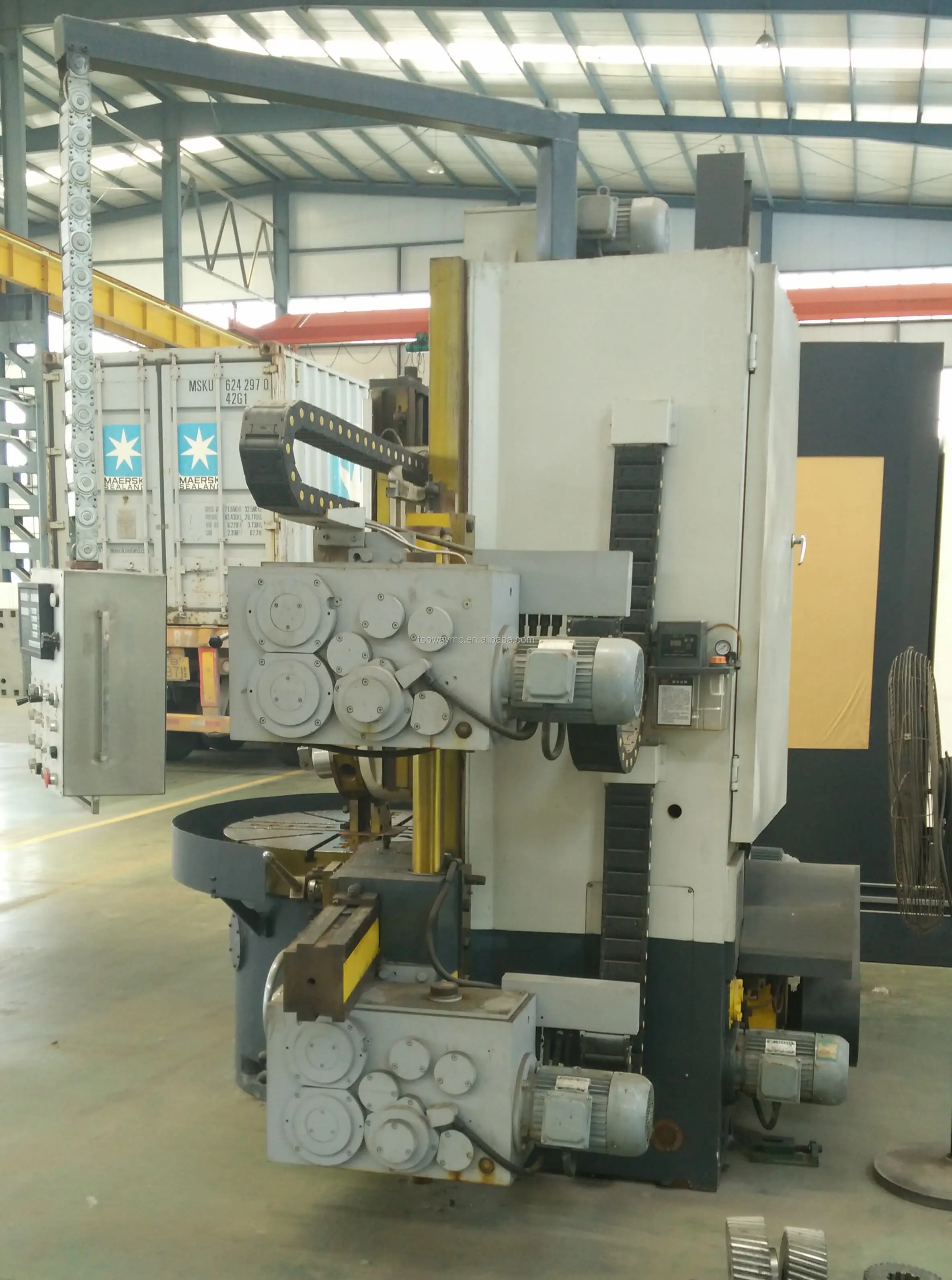 Ck5116 Cnc Vertical Lathe Single Column Vertical Turning Machine Tools ...