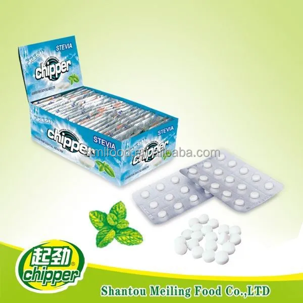 Vitamine C Citroen Mint Snoepjes In Blisterverpakking-Tabletsnoepjes ...