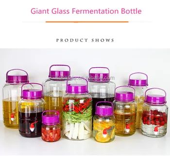 1l 2l 3l 4l 5l 8l 10l 12l 15l 19l Giant Glass Fermentation Bottle - Buy ...
