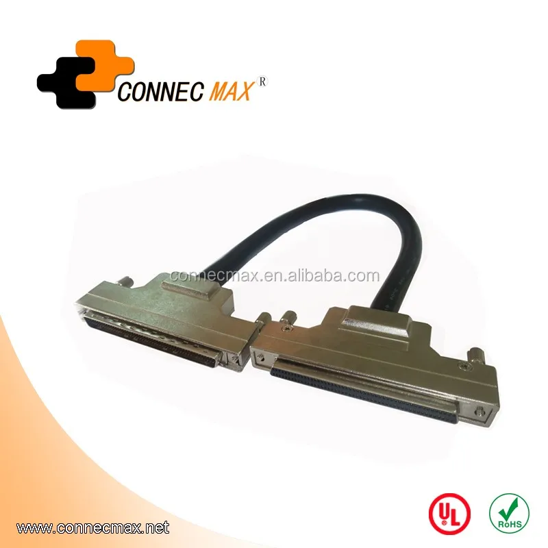Scsi 100-pin & 100-pin Male Connector Cable - Buy Scsi 100pin Male ...