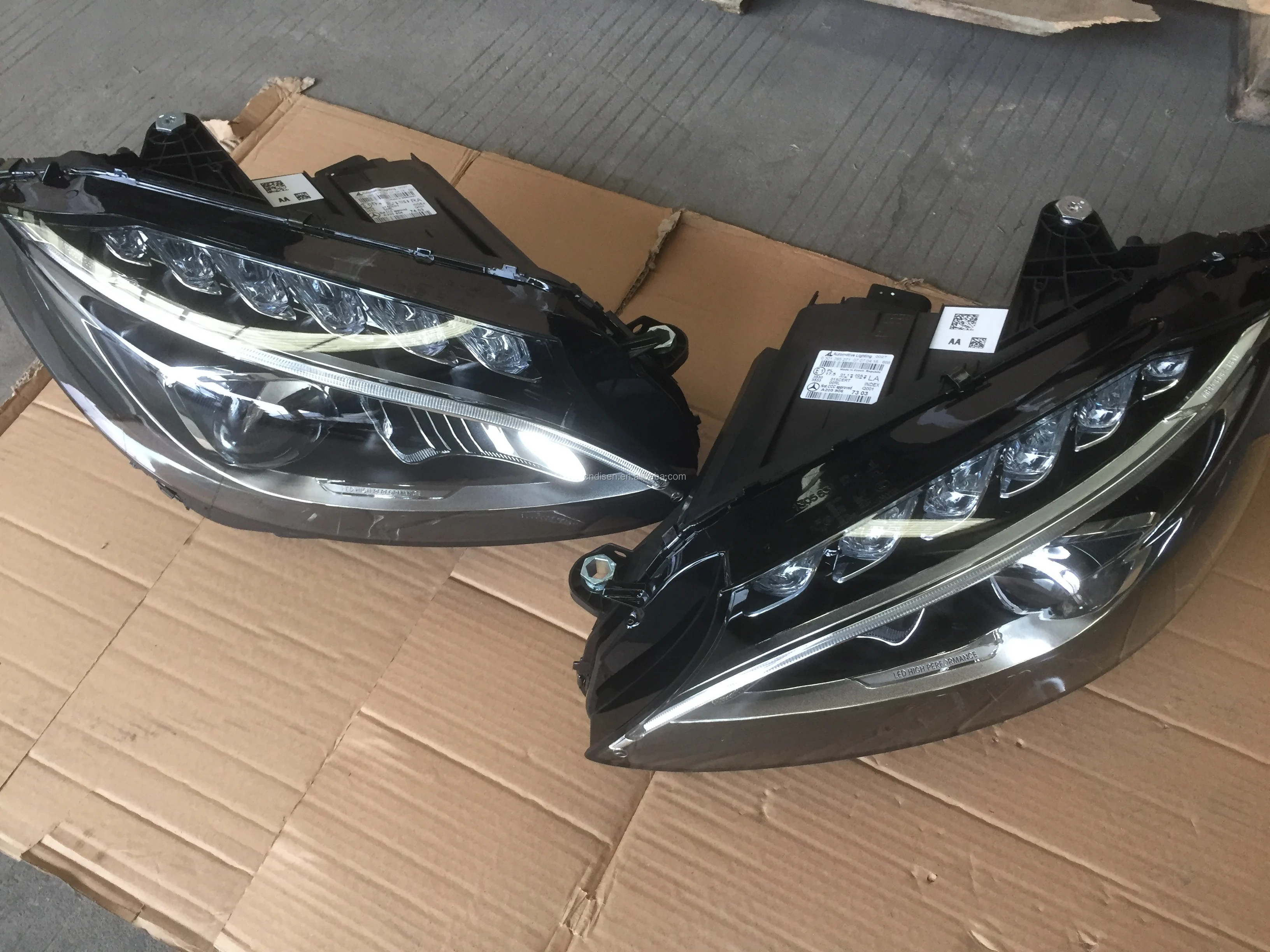 W205 Oem Led Auto Car Lights For Mercedes Benz C Class 2014-2018 - Buy ...