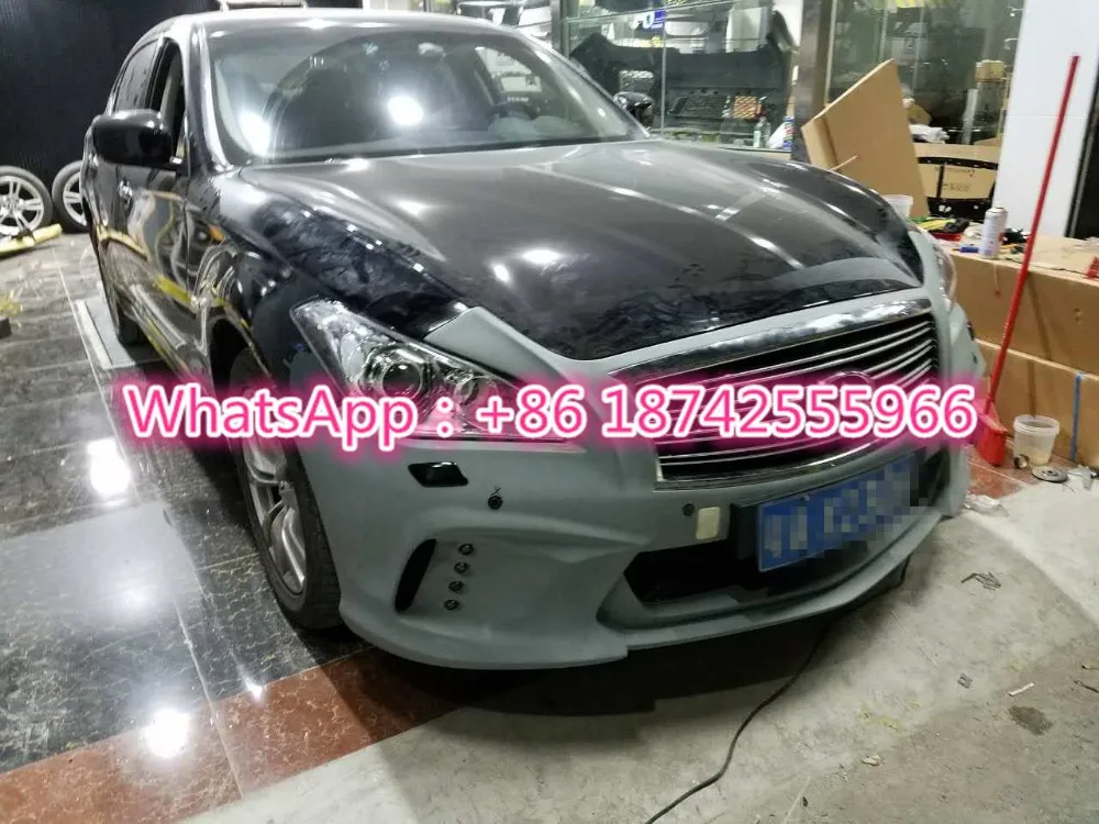 IFNT Q70 WD Style Body Kit - Front Bumper & Muffler Tips