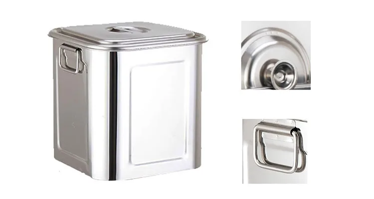 Great Certified Large Stainless Steel Food Storage Container – Eco ...