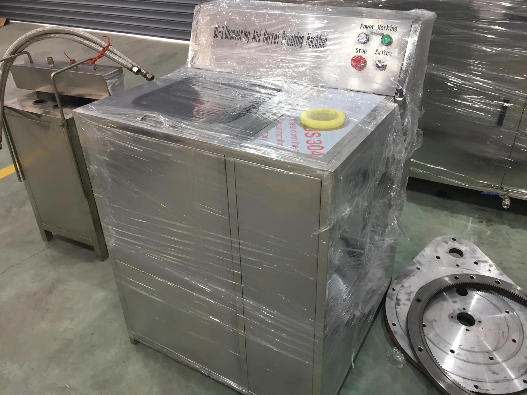 Semi-auto 5 Gallon Bottle Washer Machine/19 Liter Bottle Washing ...