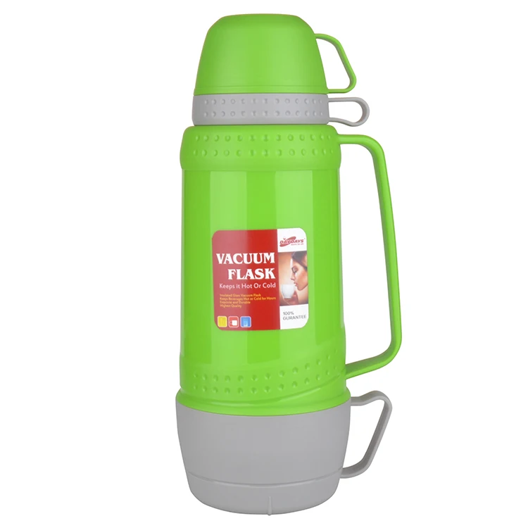 Low Price Plastic Body With Glass Liner 1.0l/1.8l Water Bottle Thermos ...