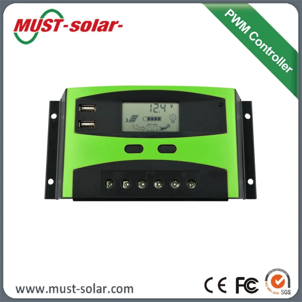 Solar System 20a Manual Pwm Solar Charge Controller For Home Use - Buy ...