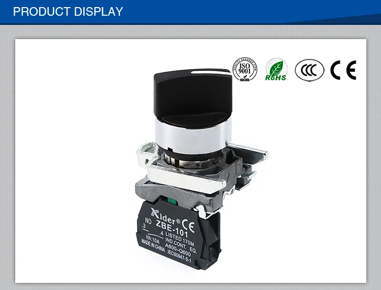 XB4-BD21 2 or 3 Positions Selector Push Button Switch