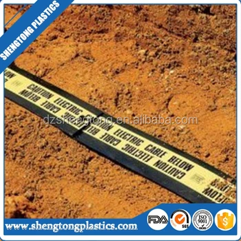 Pe Plastic Colored Cable Tiles,Electric Cable Protection Cover - Buy ...