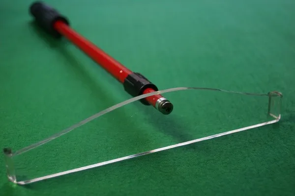 Two-section Telescoping Aluminum Poker Chip Rake - Casino Game Pcb
